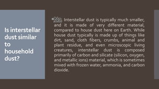 Galactic dust and clouds | PPTX