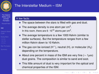 Galaxy Forum USA - Galactic matter cycles | PDF