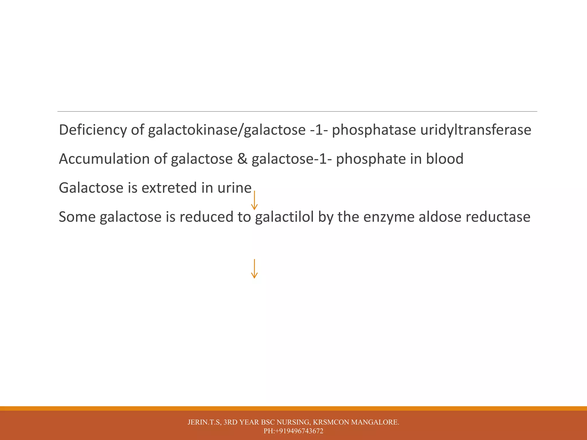 Galactocemia in children ppt | PPTX