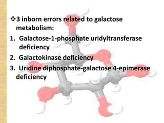 Galactose metabolism disorders | PPTX | Endocrine and Metabolic ...