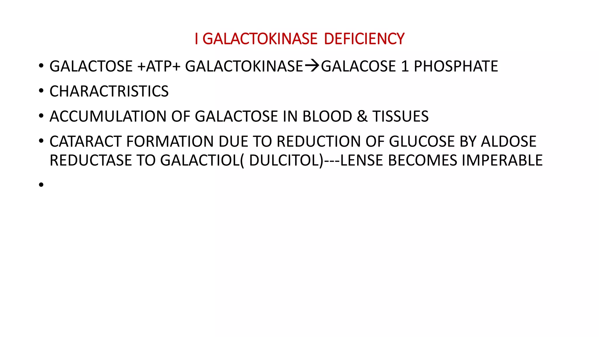 Galactose metabolism | PDF