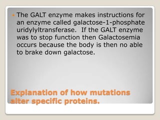 Galactosemia | PPT
