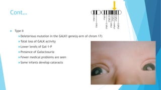Galactosemia LB | PPTX