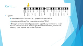 Galactosemia LB | PPTX