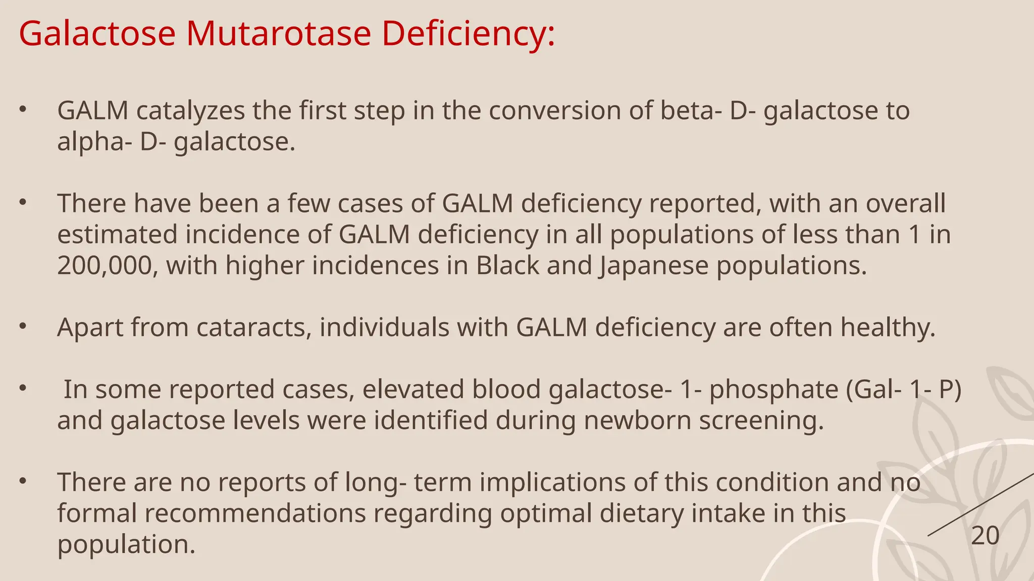 GALACTOSEMIA ppt in paediatrics settings | PPTX