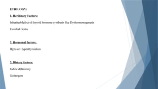 Presentation on thyroid disease GALAGANDA.pptx