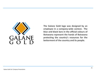 Galane gold company presentation | PDF