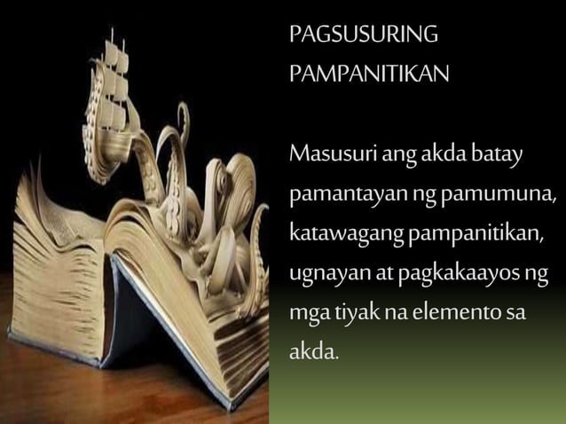 Pokus sa Pagsusuri ng mga Akdang Pampanitikan | PPTX
