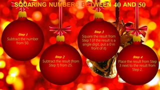 Squaring (Shortcut) | PPT