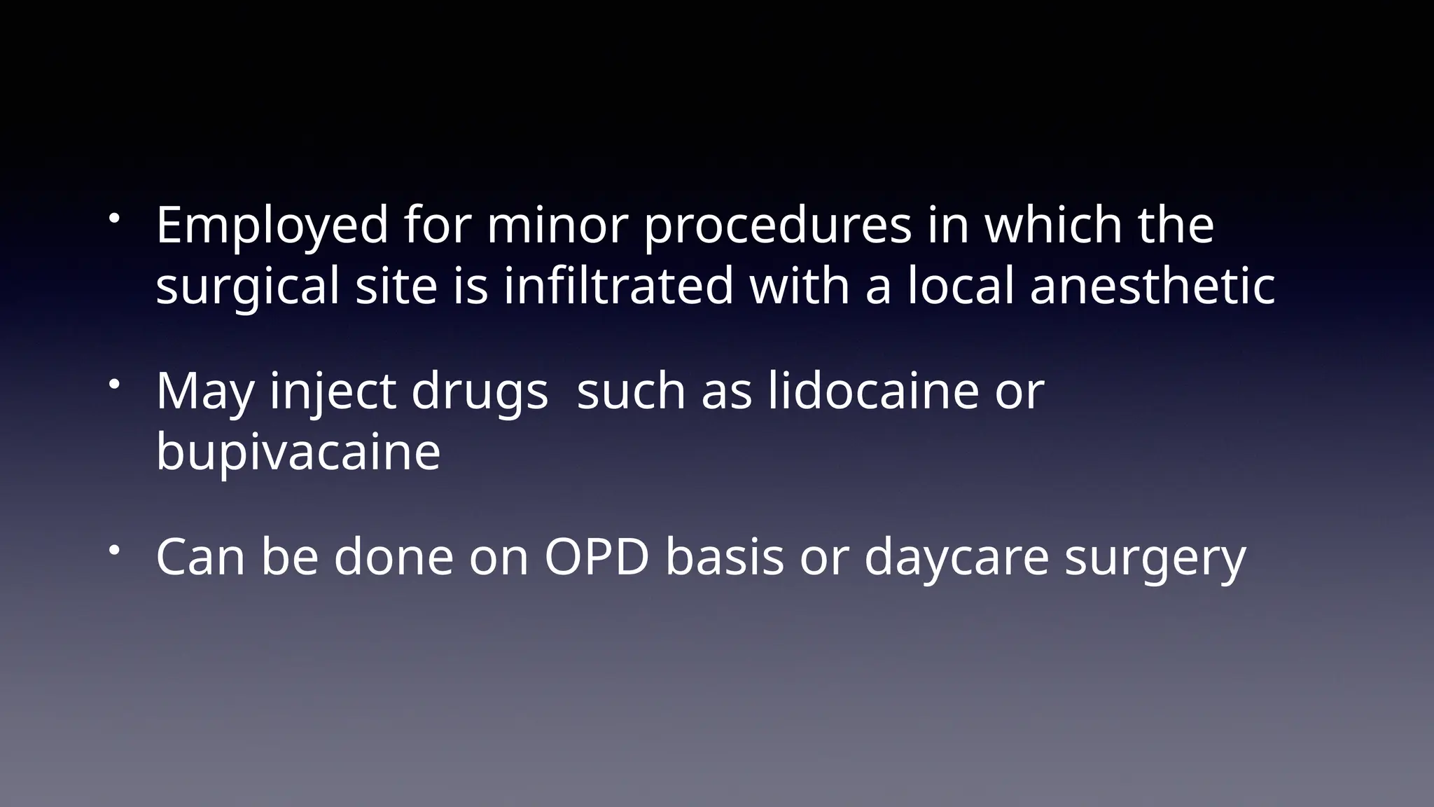 General/Local/Regional Anaesthesia types.pptx