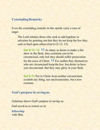 Galatians Intro | PDF