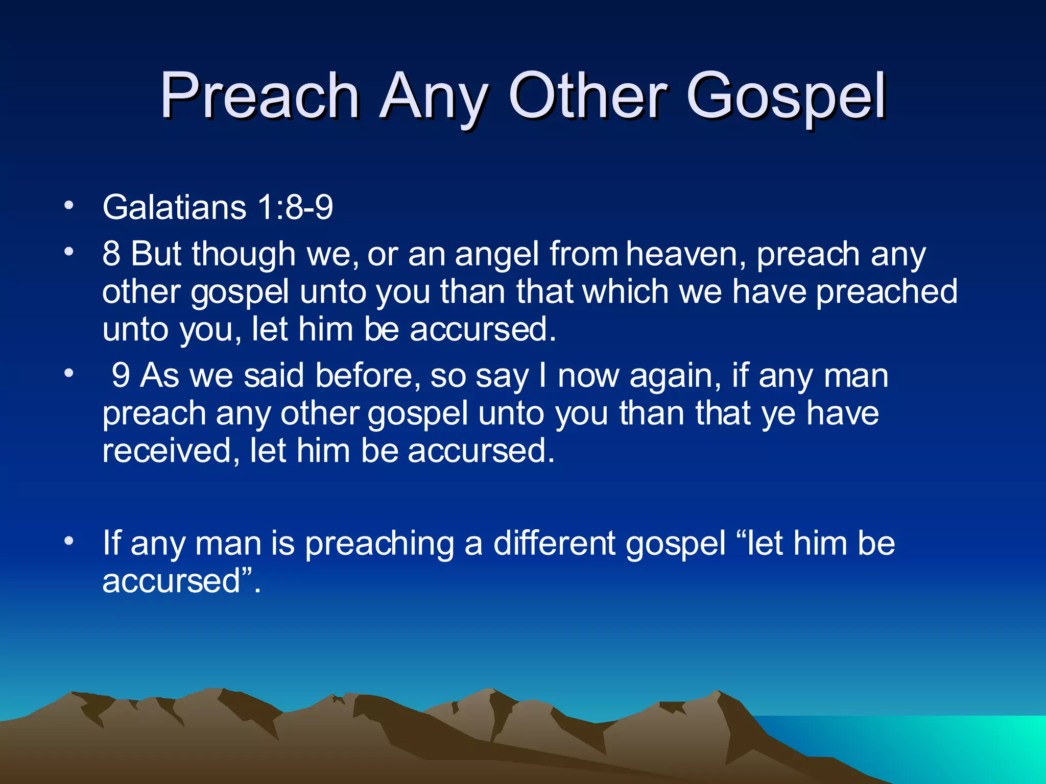 Galatians.Ppt Chapter 1. | PPT