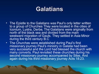 Galatians.Ppt Chapter 1. | PPT