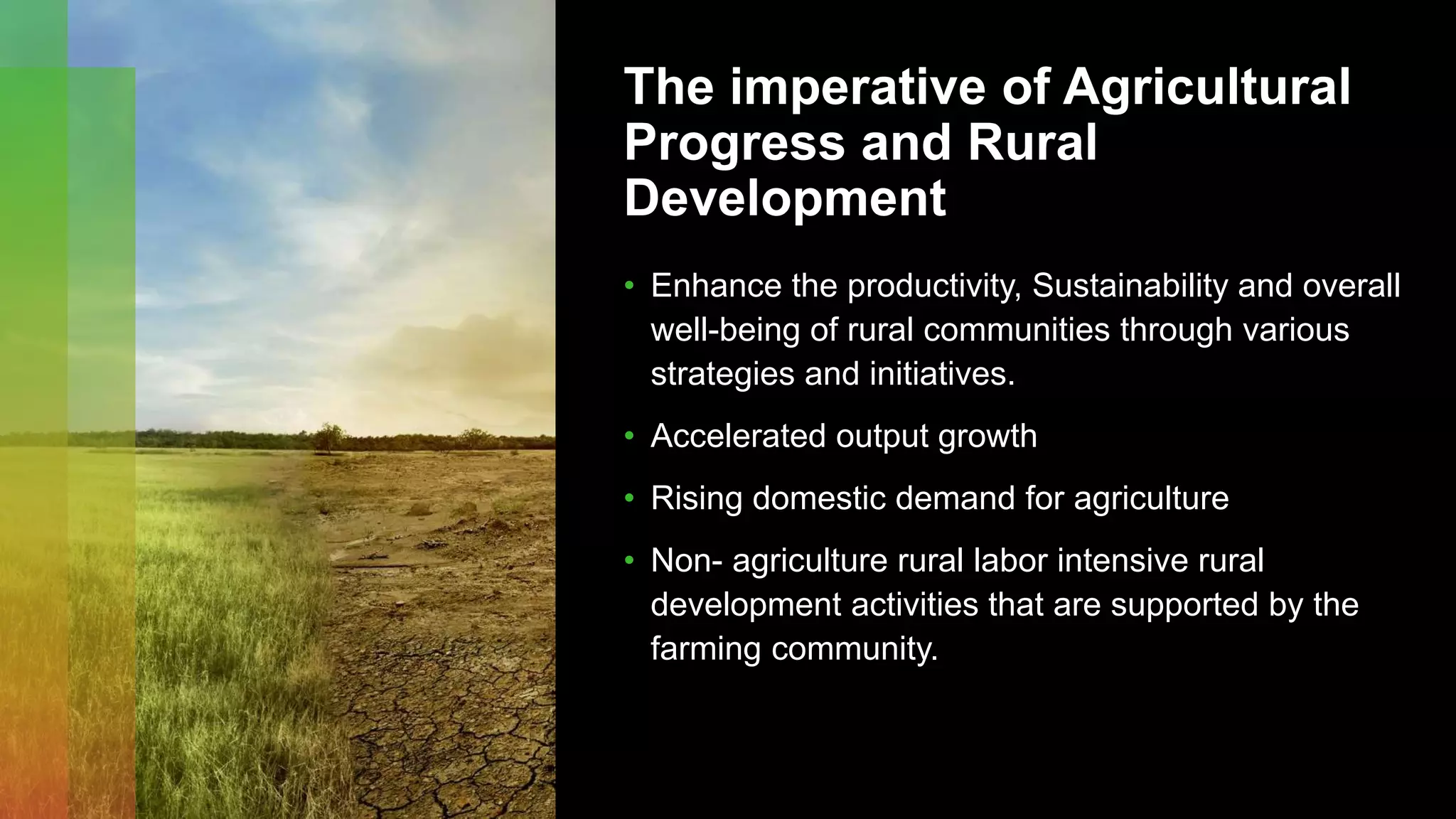 Agricultural and Rural development .pptx