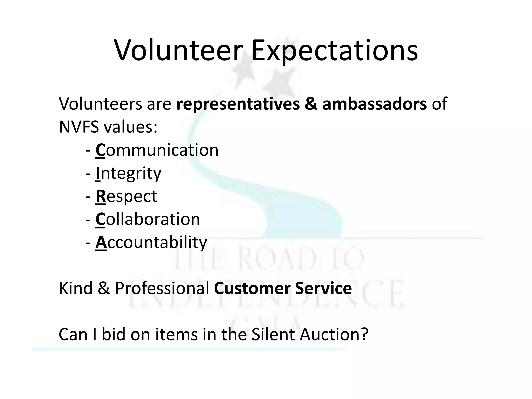 Gala volunteer orientation take2 | PPTX