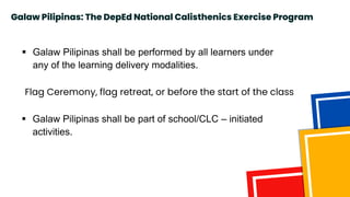 galaw pilipinas | PPTX