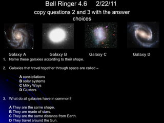 Galaxies | PPT | Space and Astronomy | Science