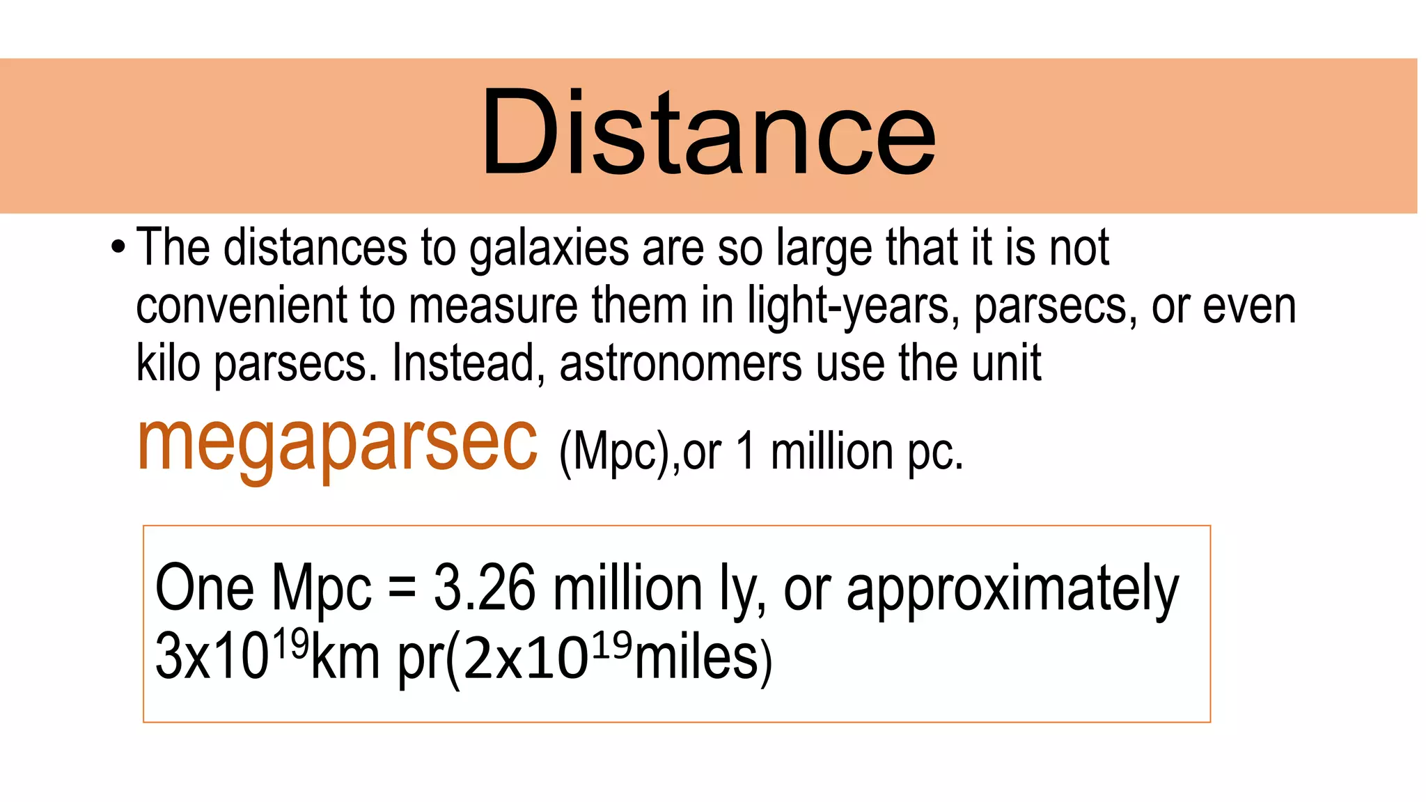 Galaxies (normal and active) | PPTX