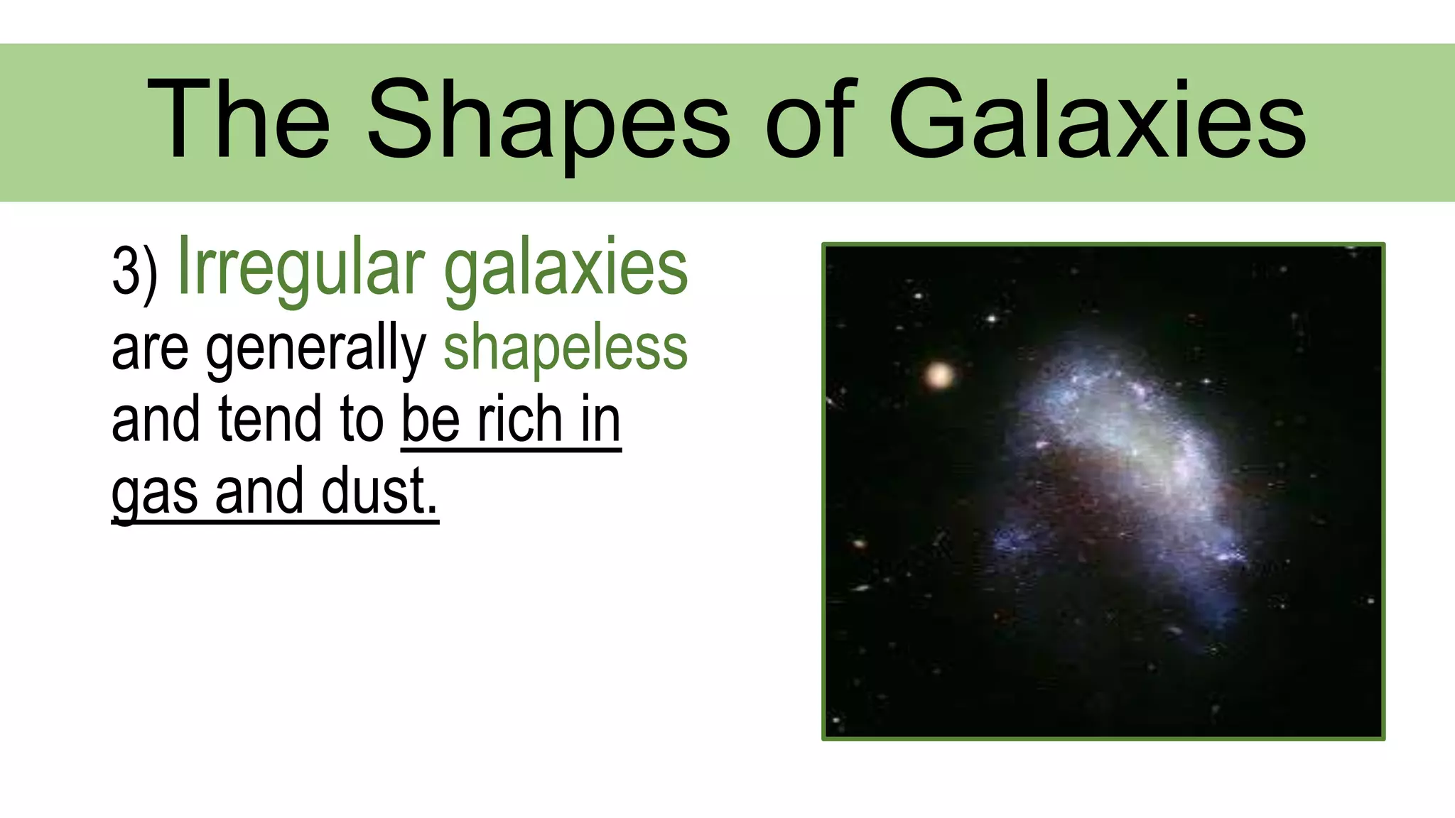 Galaxies (normal and active) | PPTX