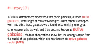 Galaxies (normal and active) | PPTX