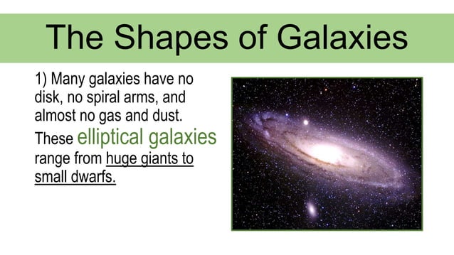 Galaxies (normal and active) | PPTX