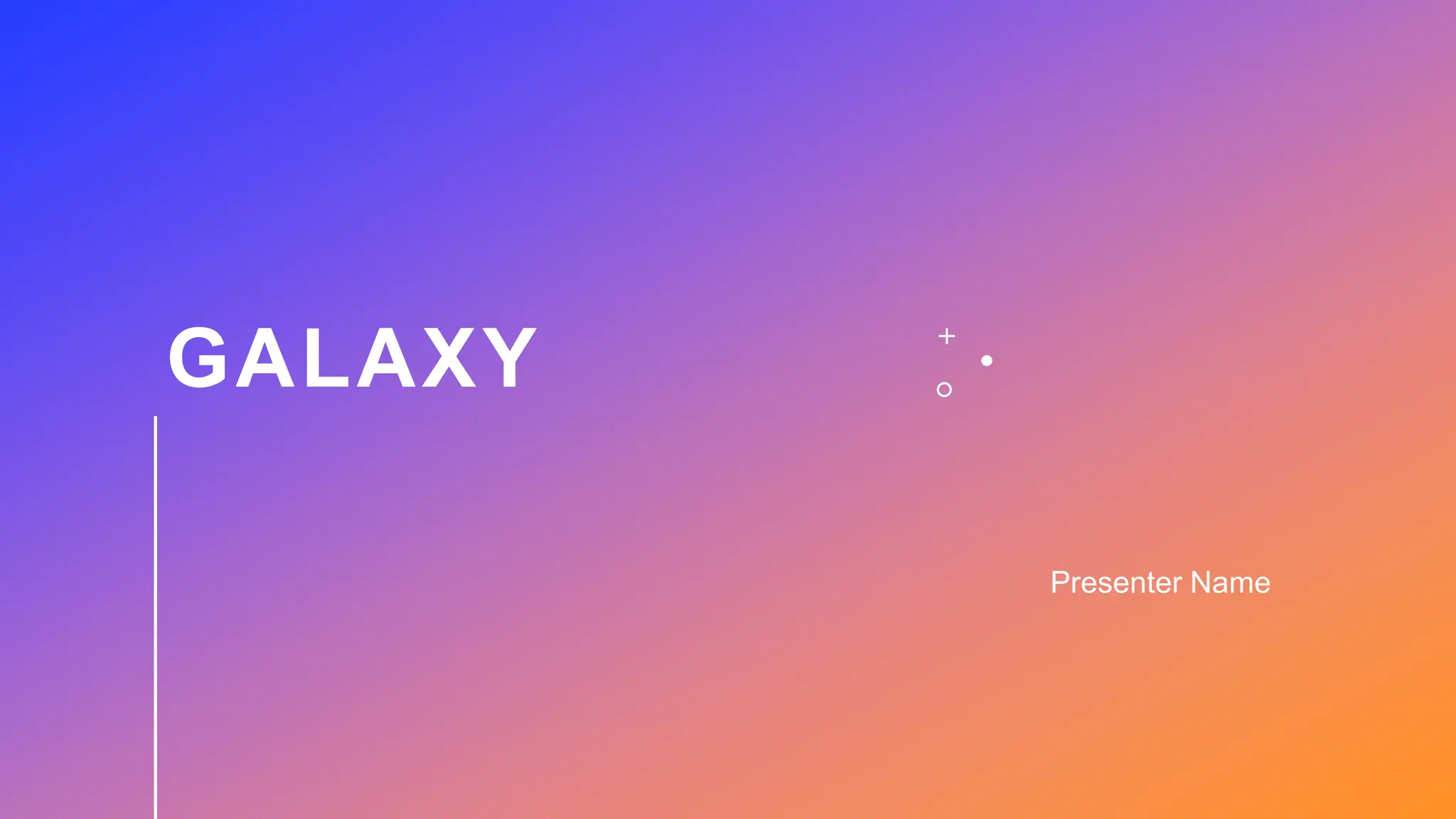 Universe Galaxy presentation for power point | PPT