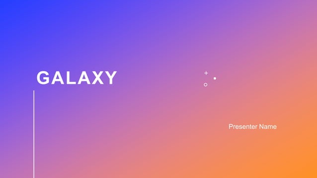 Universe Galaxy presentation for power point | PPT