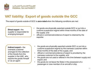 VAT on Import and Export | PPTX