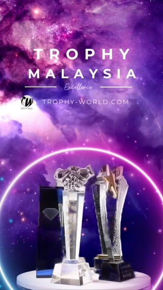 Galaxy Crystal Trophies at Trophy-World Malaysia | Custom Trophies ...
