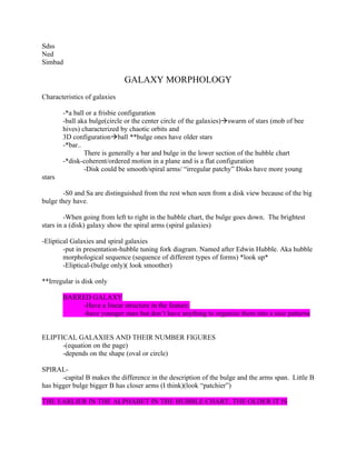 Galaxy Morphology | PDF