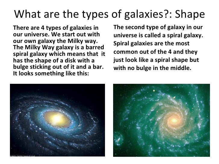 Galaxy presentation