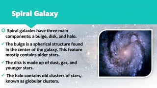 Galaxy and star | PPTX