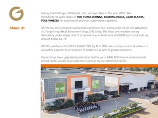 Galaxy Technoforge (I) Pvt Ltd. | PDF