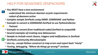 ZenPack Development with Jane Curry | PPT