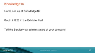 Zenoss & ServiceNow Integration - Incident Management & CMDB | PPTX