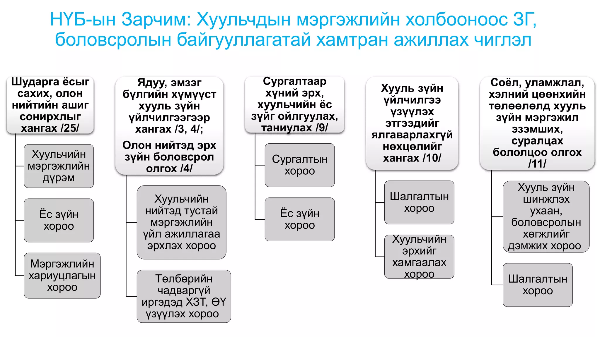 “Хуульчдын чиг үүргийн тухай” НҮБ ын үндсэн зарчмууд 1990 Хуульчийн эрх зүйн байдлын тухай