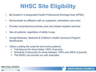 National Health Service Corps: Loan Forgiveness, A Conversation You ...