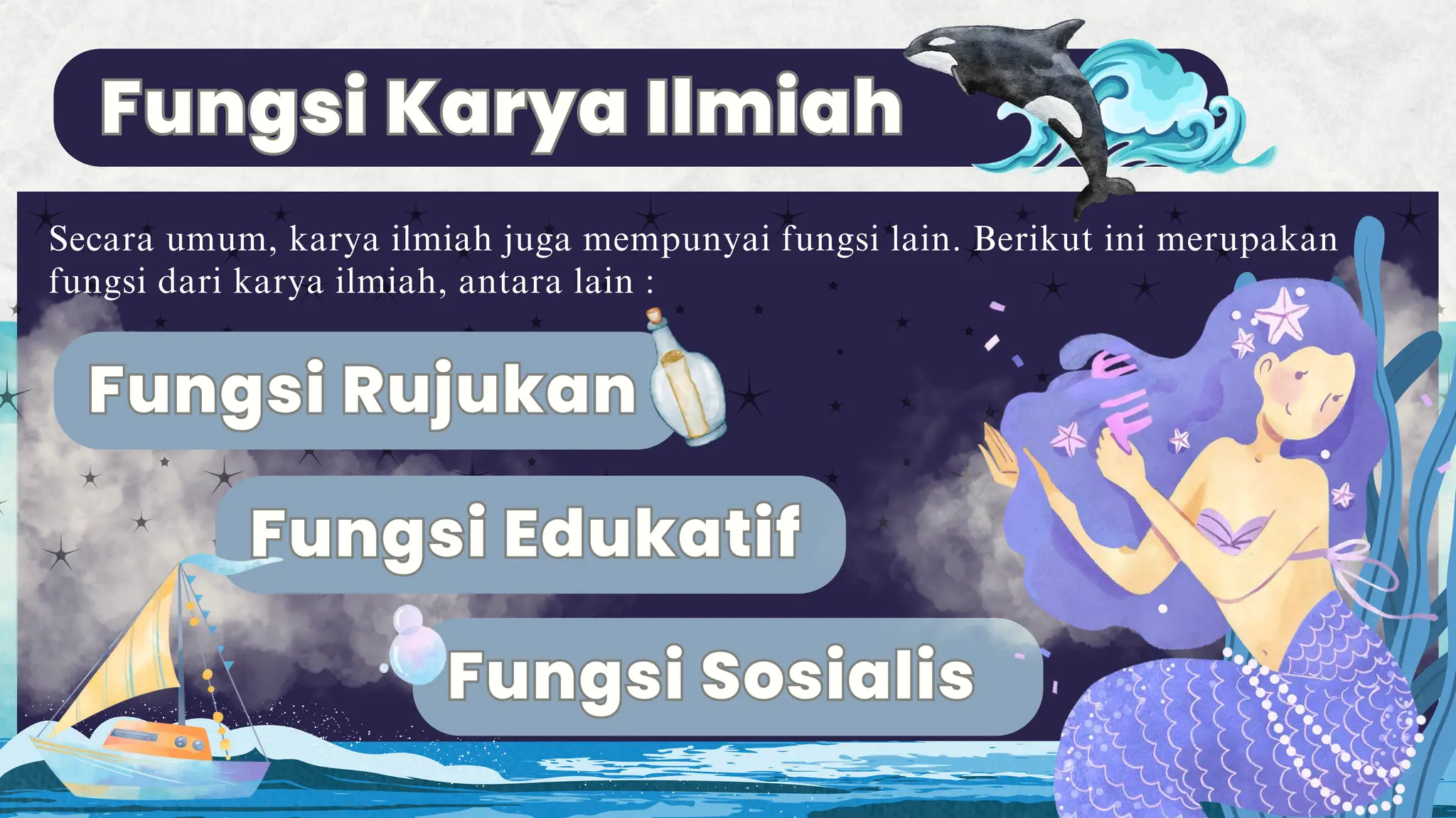 PPT Karya Tulis Ilmiah - Bahasa Indonesia | PDF