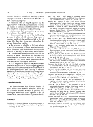 (Galena> ZnS) coek.info_leaching-behaviour-of-sulphides-in-ammoniacal ...