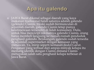 oleh-oleh khas kabupaten ciamis | PPTX
