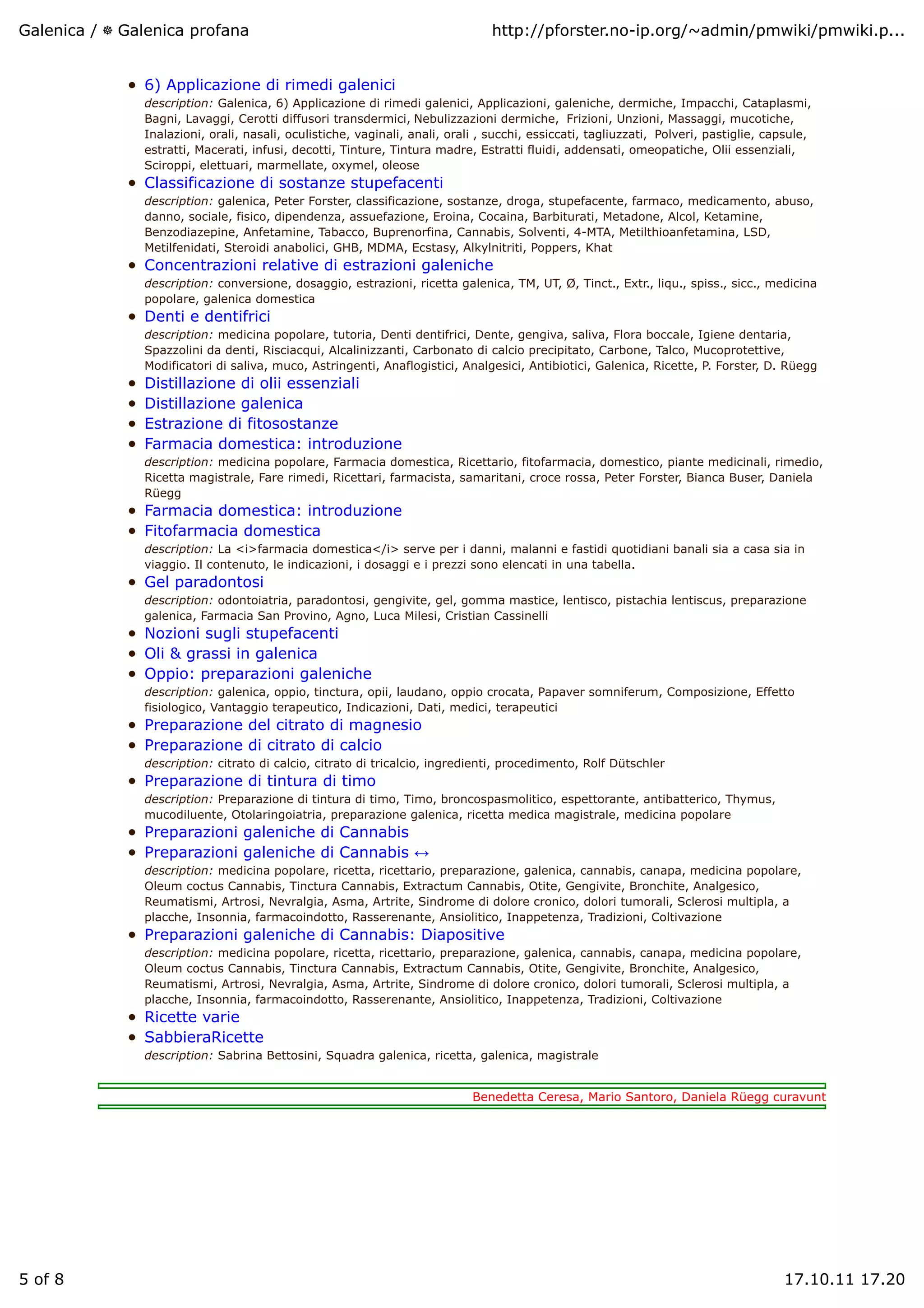 Galenica profana | PDF
