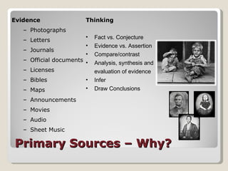 Primary Source Presentation, 1 hr | PPT