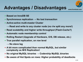 High-availability with Galera Cluster for MySQL | PPT