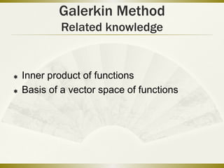 Galerkin method | PDF
