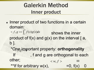 Galerkin method | PDF