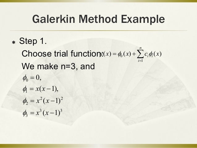 Galerkin Method