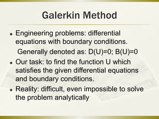 Galerkin method | PDF