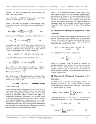 Galerkin’s indirect variational method in elastic stability analysis of all edges clamped thin ...