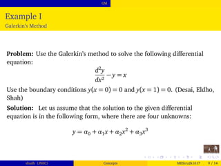 FEM Introduction: Solving ODE-BVP using the Galerkin's Method | PDF