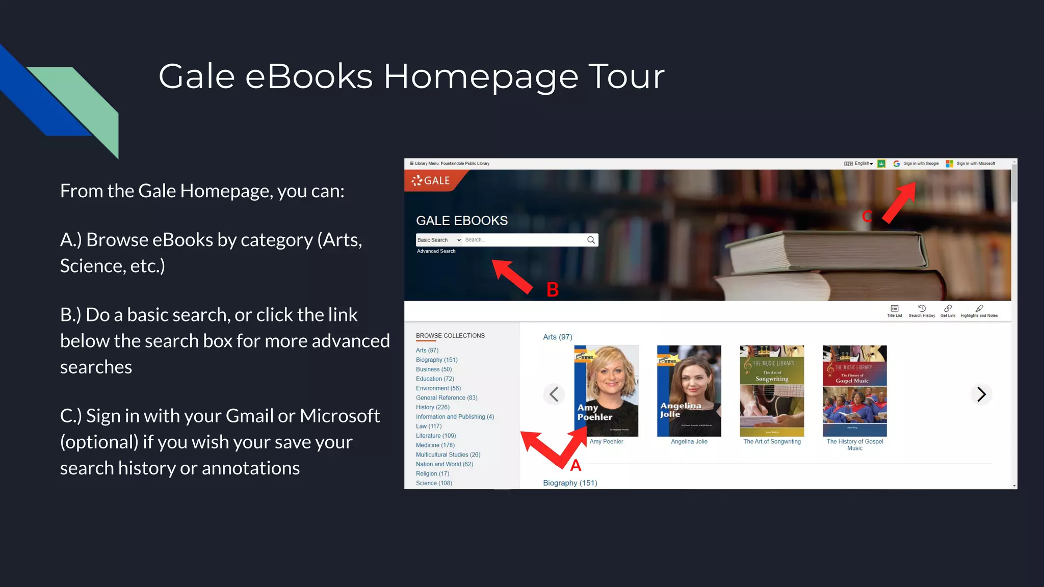 Gale virtual reference library (702 ) | PPT